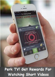 Perk TV! An App That Pays You To Watch Videos Online - Work At Home No ...