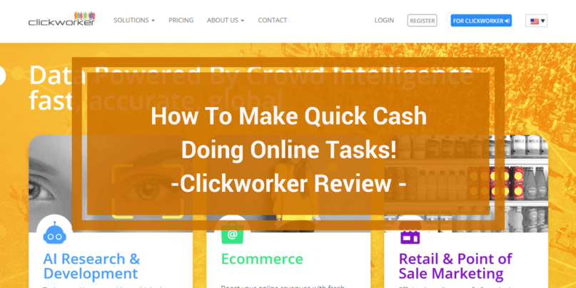 Clickworker Review: Make Money Completing Online Tasks or Scam? - Work ...