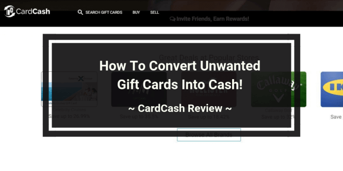 CardCash Review: Make Money Selling Gift Cards or Scam? - Work At Home ...
