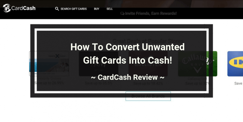 CardCash Review: Make Money Selling Gift Cards or Scam? - Work At Home ...